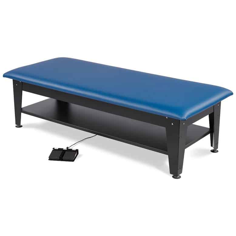 30"x72" Bariatric Electric Hi-Lo Treatment Table with Storage Shelf ADA ...