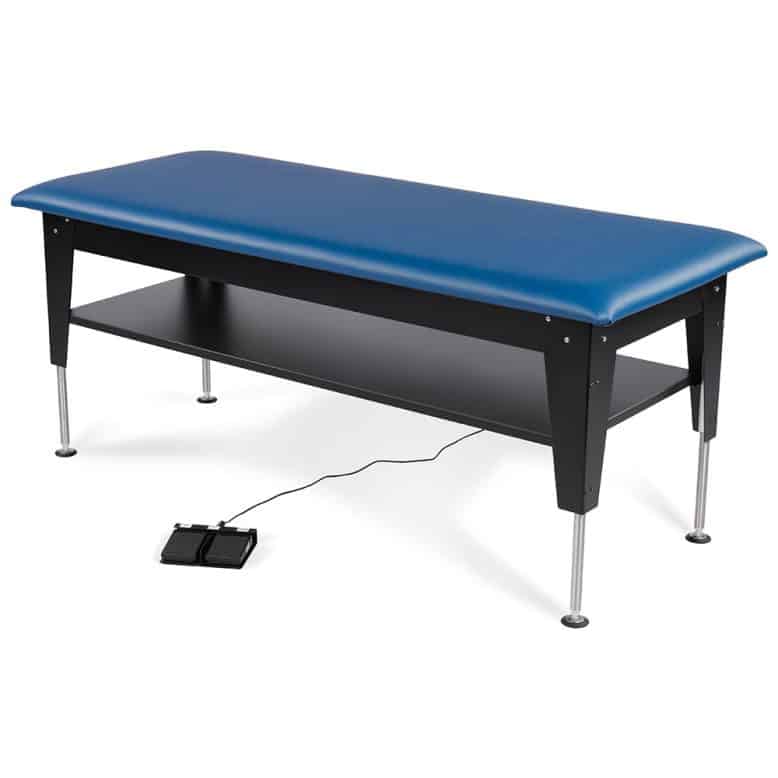 30"x72" Bariatric Electric Hi-Lo Treatment Table with Storage Shelf ADA ...