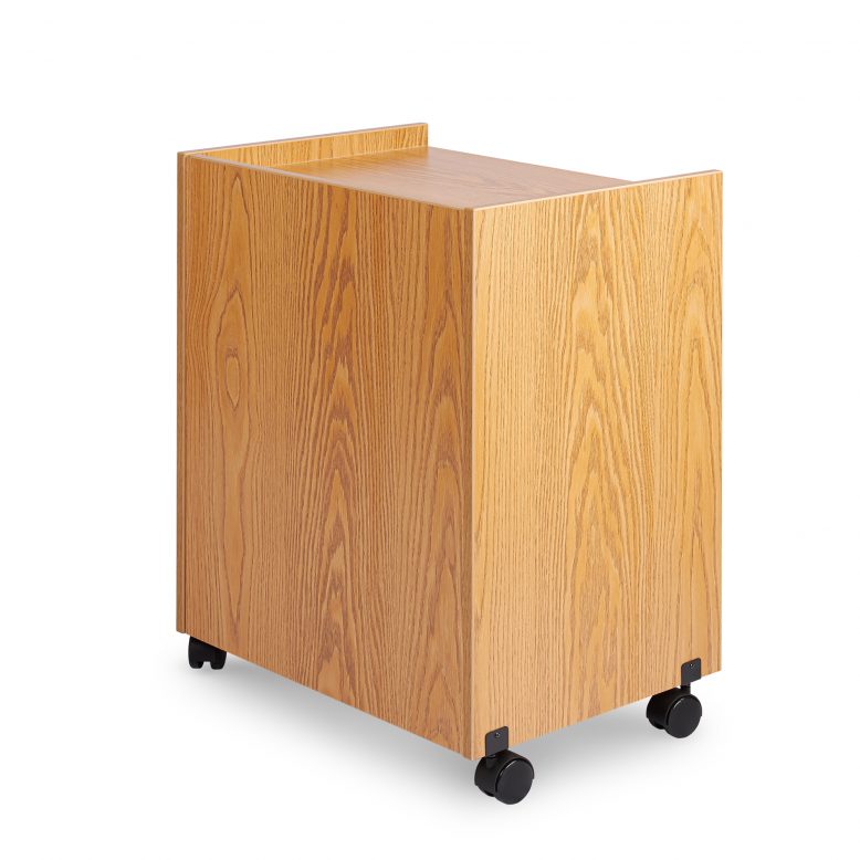 PROTEAM™ - 18"x24" Mega Cart with Single Drawer and Open Cabinet ...