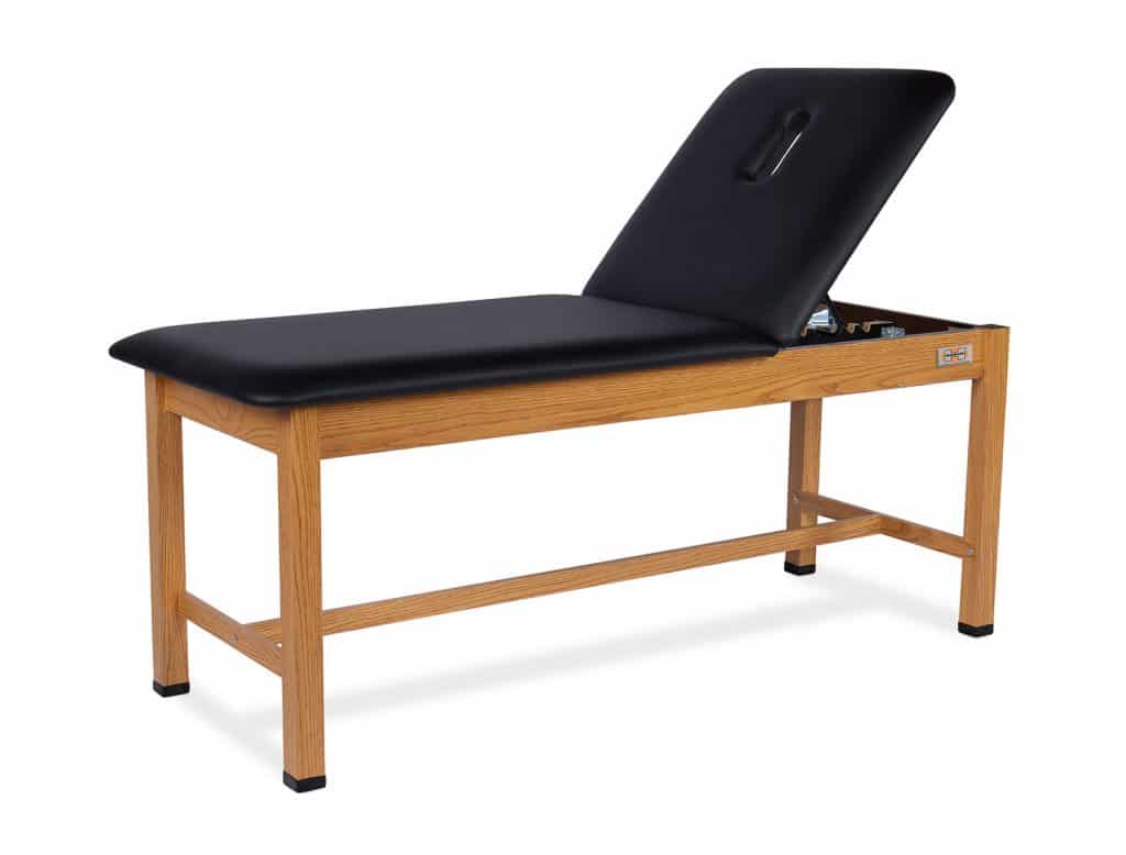 Timber Premier 4-Leg H-Brace Treatment Table - Hausmann Industries
