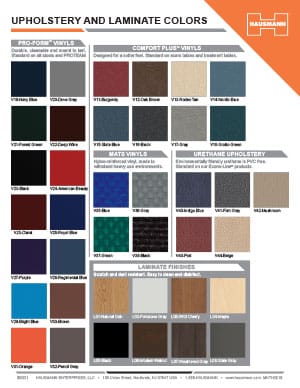 Laminate Color Chart Unika ColorFill | Laminate Joint Sealant & Repair