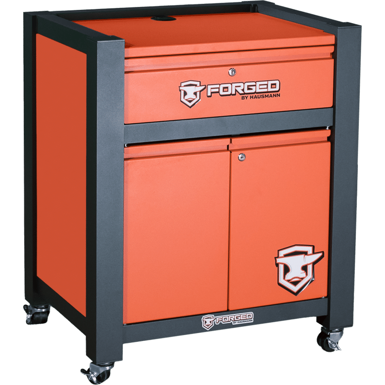 Forged Modality Cart (31" Wide x 23" Deep x 38" High) - Hausmann Industries