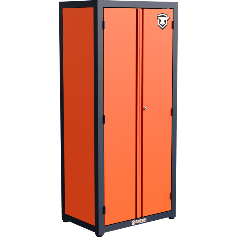 Forged Tall Storage Cabinet - Hausmann Industries